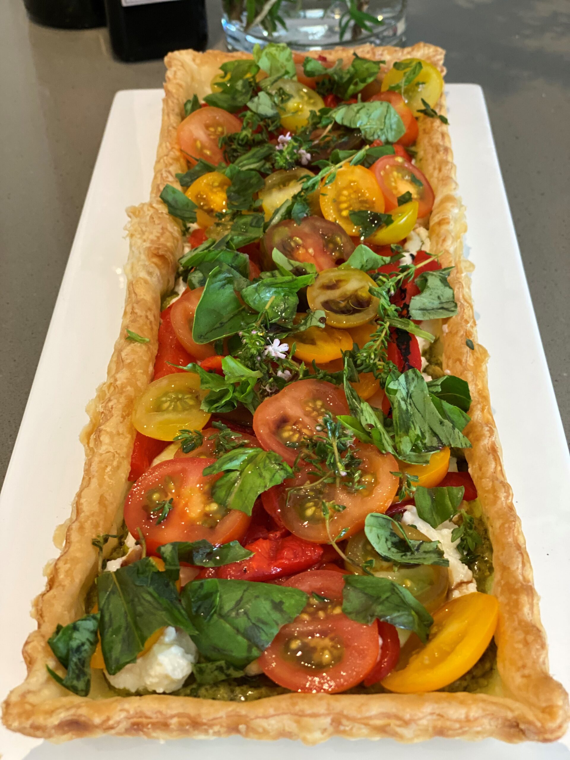 Roderick Recipes - Wanda's Tomato Pastry Tart – Roderick Insurance Brokers